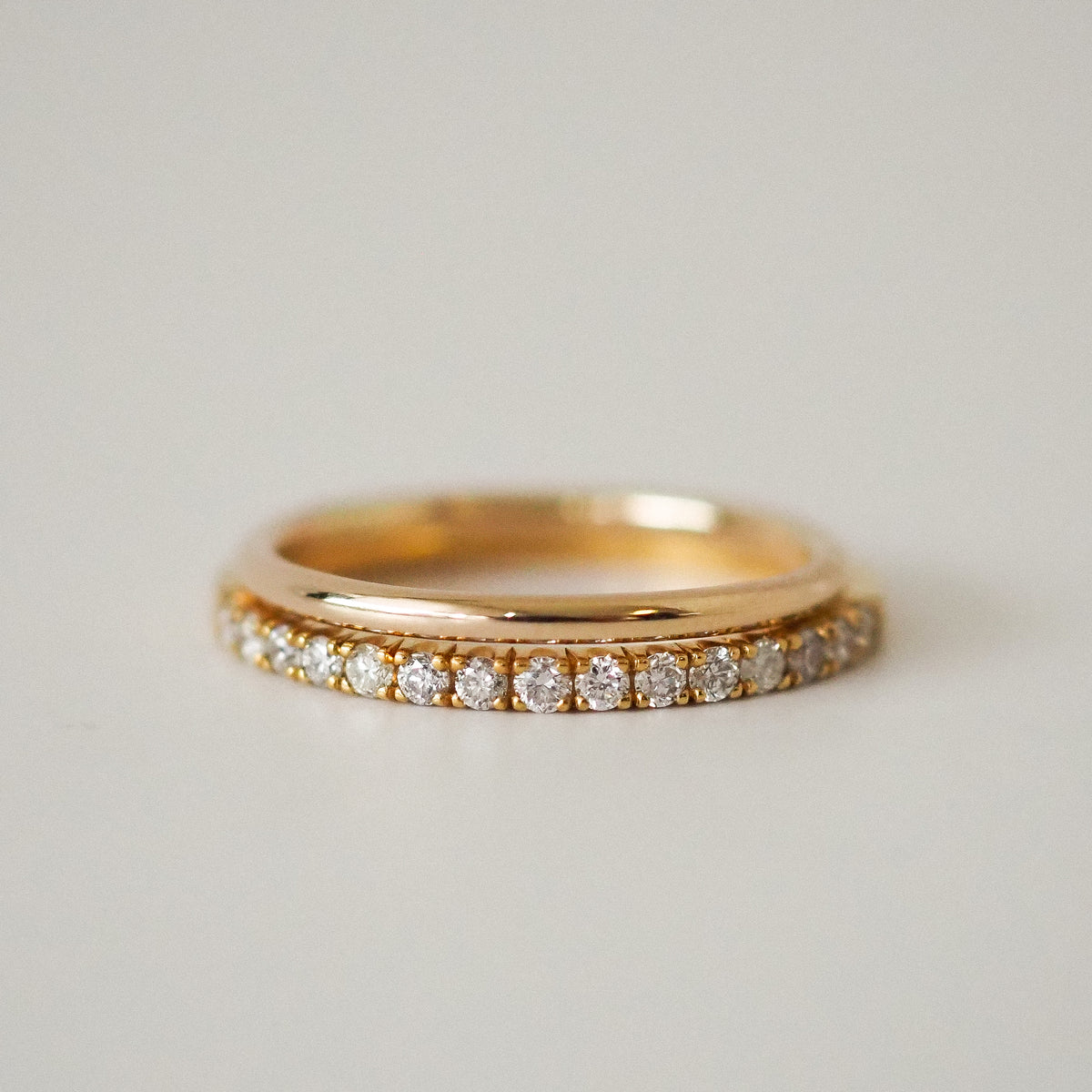 CLASSIC DIAMONDS RING - FRENCH SETTING – PIAZ JEWELRY